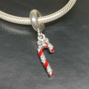 Pandora | Jewelry | New Authentic Pandora Sparkling Candy Cane Charm ...